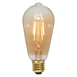 STAR TRADING E27 LED-Filamentlampe 0,75W 2.000K Glas amber