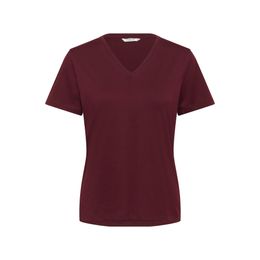 Cream T-Shirt 'Naia' Damen Gr&ouml;&szlig;e L bordeaux