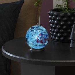 3D-Hologrammkugel Winterlandschaft, 42 LEDs