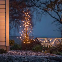 LED-Lichterbaum, schwarz, 150 cm
