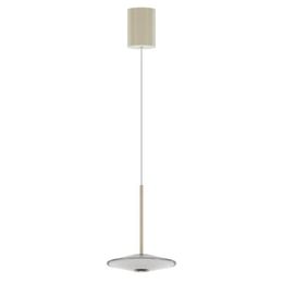 LOOM Design LED-Pendelleuchte Solene, weiß, Glas, Ø 20 cm