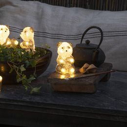 LED-Leuchtfigur Pandabär, 5er-Set als Kette
