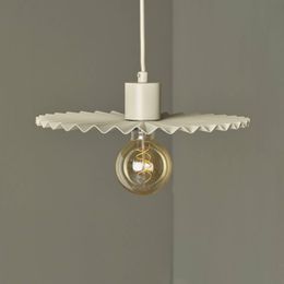 Osram Hängeleuchte Decor Plissee, beige, Stahl, E27