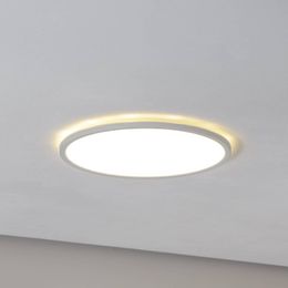 TK Lighting LED-Panel Aqua, Ø 40 cm, weiß, Metall/Kunststoff CCT dimmbar