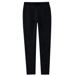 Yigga Mädchen Thermo-Leggings mit Glitzer