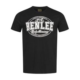 BEN LEE Benlee Funktionsshirt 'Darien' Herren Gr&ouml;&szlig;e L schwarz / wei&szlig;