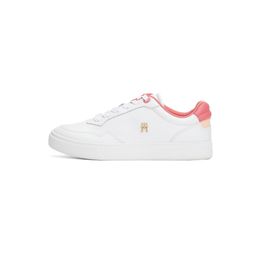 Tommy Hilfiger Sneaker 'Essential' Damen Gr&ouml;&szlig;e 40 lachs / pastellorange / wei&szlig;