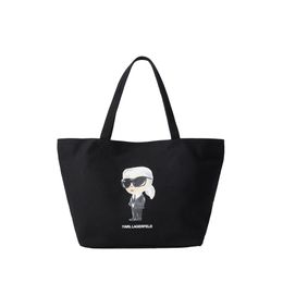 K by KARL LAGERFELD Karl Lagerfeld Shopper 'IKON' Damen Gr&ouml;&szlig;e One Size creme / grau / schwarz / wei&szlig;