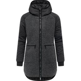 Ragwear Mantel 'Longeddy' Damen Gr&ouml;&szlig;e XXL anthrazit / schwarz