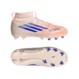 Adidas F50 Sparkfusion League Mid FG/AG Coral Blaze Kids Orange, Größe 30,5, Kinder, Kinder - 11teamsports
