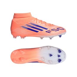 Adidas F50 League Mid FG/MG Coral Blaze Orange, Größe 42 - 11teamsports