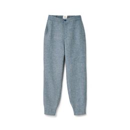 Nah/Studio Hose - Baumwoll-Leinen-Mix - Gr. 40 - blau