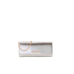 Love Moschino Clutch Damen Gr&ouml;&szlig;e One Size silber