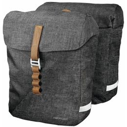 Fahrradtasche Racktime "Heda", grau, Taschen, B/H/T: 31,5cm x 37,5cm x 45cm, Polyester, B:31,5cm H:37,5cm T:45cm