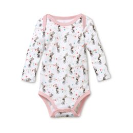 Tchibo - 3 Langarm-Bodys - Newborn - Gr. 50/56 - weiß