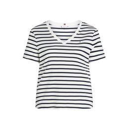 Tommy Hilfiger Curve Shirt female Blue, White size 46