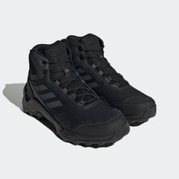 Wanderschuh adidas terrex "EASTRAIL 2.0 MID RAIN.RDY", Damen, Gr. 45, schwarz (core schwarz, carbon, grau five), Synthetik, Textil, Schuhe Wanderschuh, wasserdicht, Topseller