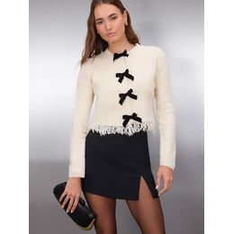 Trendyol Strickjacke Damen Gr&ouml;&szlig;e S stone