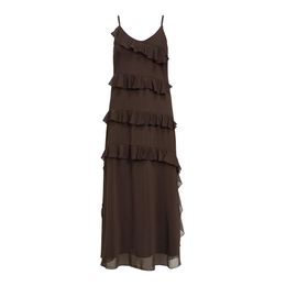 Object Dress 'OBJMedow' female size 34 Chocolate