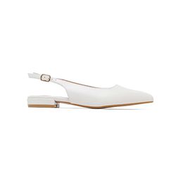 Sixth Sens Sling-Ballerinas in Weiß - 67% | Größe 36 | Damen-ballerinas