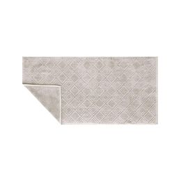 Framsohn Badvorleger "Mosaik" in Beige - 25% | Größe 67x120 cm | Heimtextilien-badematten