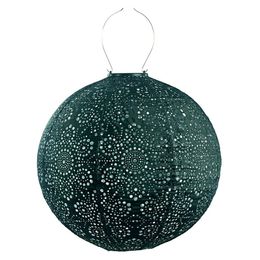 Lumiz LED-Solarlaterne ''Fiore Rond'' in Grün - Ø 40 cm - 11% | Lichterketten-dekobeleuchtung
