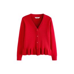 Clarks Knit Cardigan girl size 134 Red