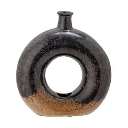 Bloomingville Vase "Baldvin" in Braun - (B)18 x (H)19,5 cm - 16% | Kerzen-vasen