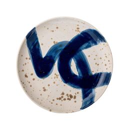 Bloomingville Wanddekoration "Ozcar" in Weiß/ Blau - Ø 30 cm - 25% | Wanddekoration