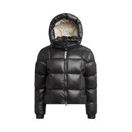 JACK1T Jacke ' EZ Boxed Crop Puffer Lux ' Damen Größe XL schwarz