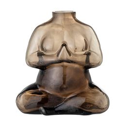 Bloomingville Vase "Elze" in Braun - (B)12 x (H)12,5 cm - 11% | Kerzen-vasen