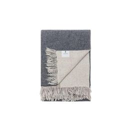 Lanerossi Wohndecke in Grau/ Anthrazit - (L)180 x (B)130 cm - 49% | Decken