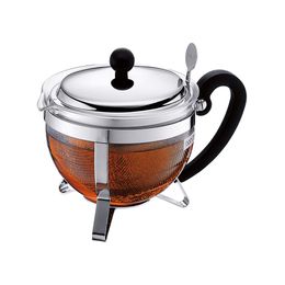 Bodum Teebereiter "Chambord" in Schwarz - 1 l - 43% | Gedeckter-tisch