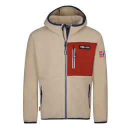 Trollkids Fleecejacke "Aurlandsfjord" in Beige - 35% | Größe 116 | Kids-fleecejacken-fleecepullover