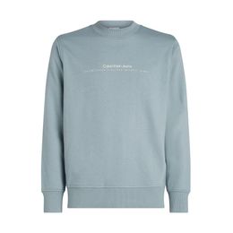 Calvin Klein Jeans Sweatshirt male Blue size XXL