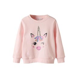 name it Sweatshirt in Rosa - 33% | Größe 104 | Kinder-sweatshirts-jacken