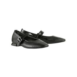 Högl Högl Leder-Ballerinas in Schwarz - 55% | Größe 39 | Damen-ballerinas