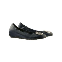 Högl Högl Leder-Keilballerinas in Schwarz - 57% | Größe 40 | Damen-ballerinas