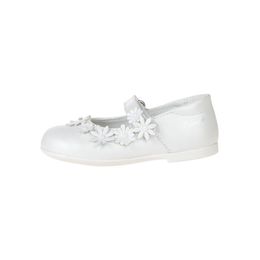 Primigi Leder-Spangenballerinas in Weiß - 72% | Größe 23 | Baby-schnuerschuh