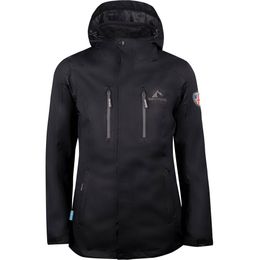 Westfjord 3in1-Funktionsjacke "Hverfjall" in Schwarz - 55% | Gr&ouml;&szlig;e XL | Damen-outdoorjacken
