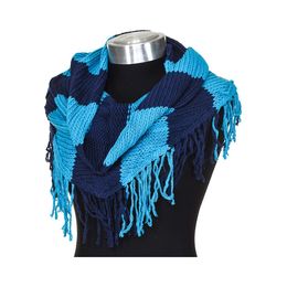 Buff Schal in Blau/ Dunkelblau - (L)37 x (B)53 cm - 38% | Damen-schals-tuecher