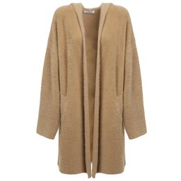 Influencer Strickmantel Damen Gr&ouml;&szlig;e M camel
