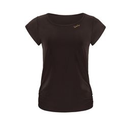 WINSHAPE Functional Light and Soft Kurzarmshirt ' AET130LS ' Damen Gr&ouml;&szlig;e XL braun