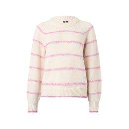 Pieces Pullover 'NELIA' Damen Gr&ouml;&szlig;e XL ecru / flieder / rosa