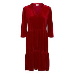 Saint Tropez Kleid 'SZZevilla' Damen Größe 36 rot Winterkleid