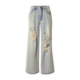 adidas originals Jeans Damen Gr&ouml;&szlig;e 28 hellblau / wei&szlig;