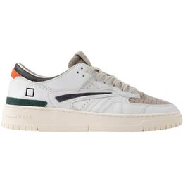 D.A.T.E Low-Top Sneaker - D.A.T.E. Sneakers Biancomarrone - Gr. 43 (EU) - in Bunt - f&uuml;r Damen