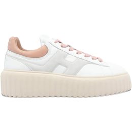 Hogan Low-Top Sneaker - Sneakers White - Gr. 37 (EU) - in Gold - f&uuml;r Damen