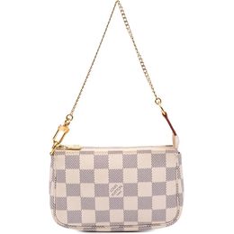 Louis Vuitton Crossbody Bags - Damier Azur Mini Pochette Accessoires - Gr. unisize - in Wei&szlig; - f&uuml;r Damen
