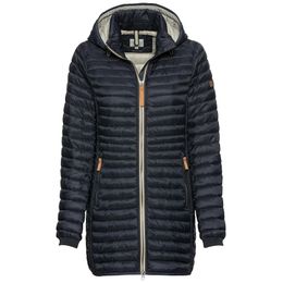 Camel Active Between-Seasons Coat female Blue size 34